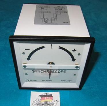 Panel mount synchronoscopes - STC96 - Type: STC96