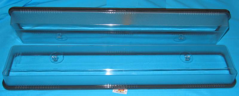 Diffuser 2x 18W polycarbonate clear