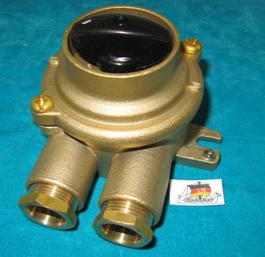 HNA Switch 10A 2-pole Glands: O= cast brass IP56